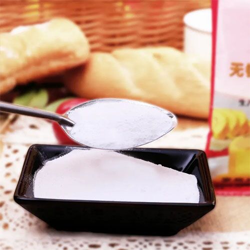 Baking powder is a quick leavening agent used to leaven baked goods